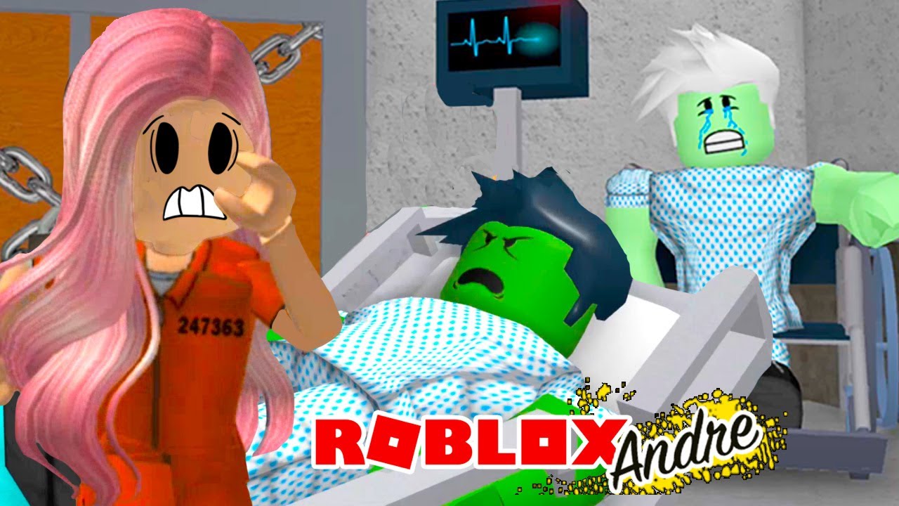 Juez me condena al asilo de zombies ! Tengo que escapar | Roblox Andre ...