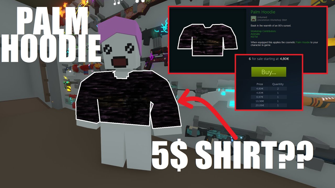 Palm Hoodie | Unturned Item Showcase - YouTube