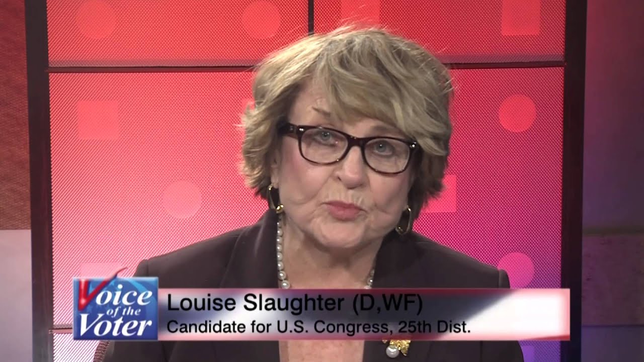 Louise M. Slaughter (D,WF), Candidate for the 25th Congressional ...