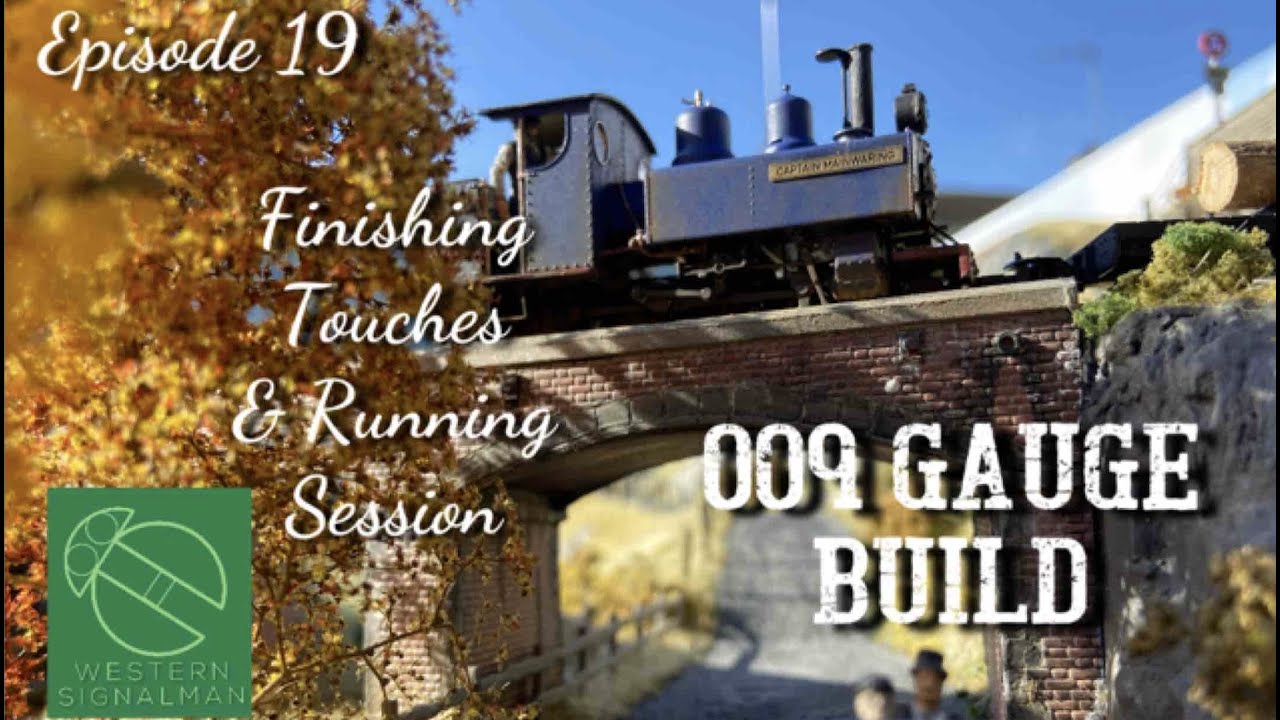 Running Session and finishing Touches, Building a OO9 layout Episode 19 - YouTube