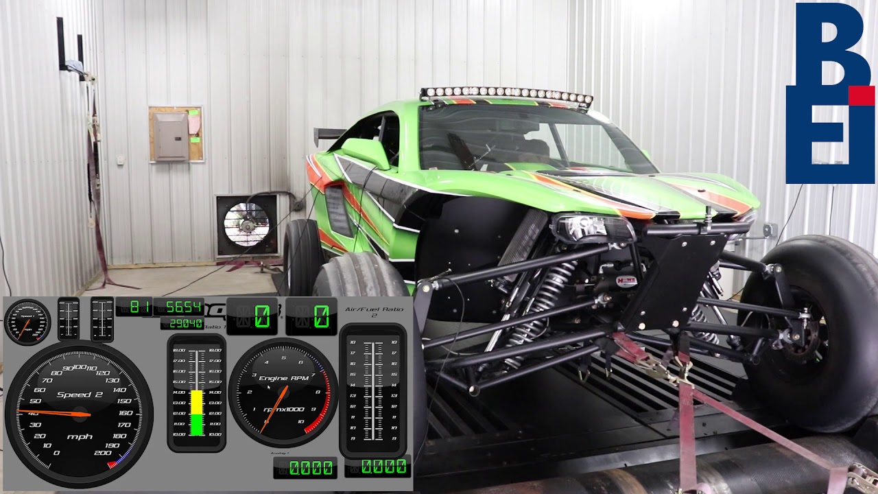 Baker Engineering Dyno: Buckshot X6 Buggy - YouTube