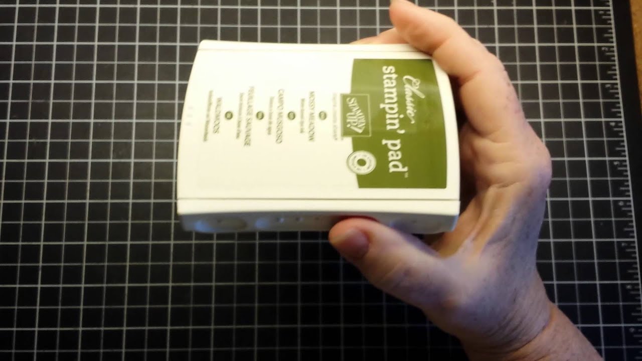 Labeling Stampin' Up! Stamp Pads - YouTube