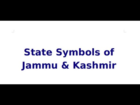 State Symbol Of Jammu & Kashmir: State Animals, Birds, Trees and ...