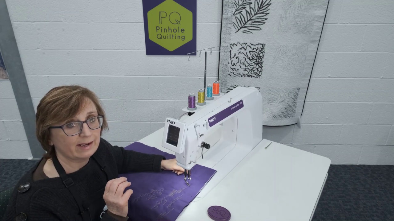 No 8 Pfaff Powerquilter Testing Tension and Getting a Perfectly ...