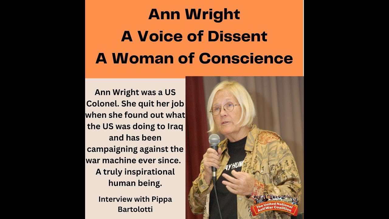 Interview with Ann Wright - YouTube