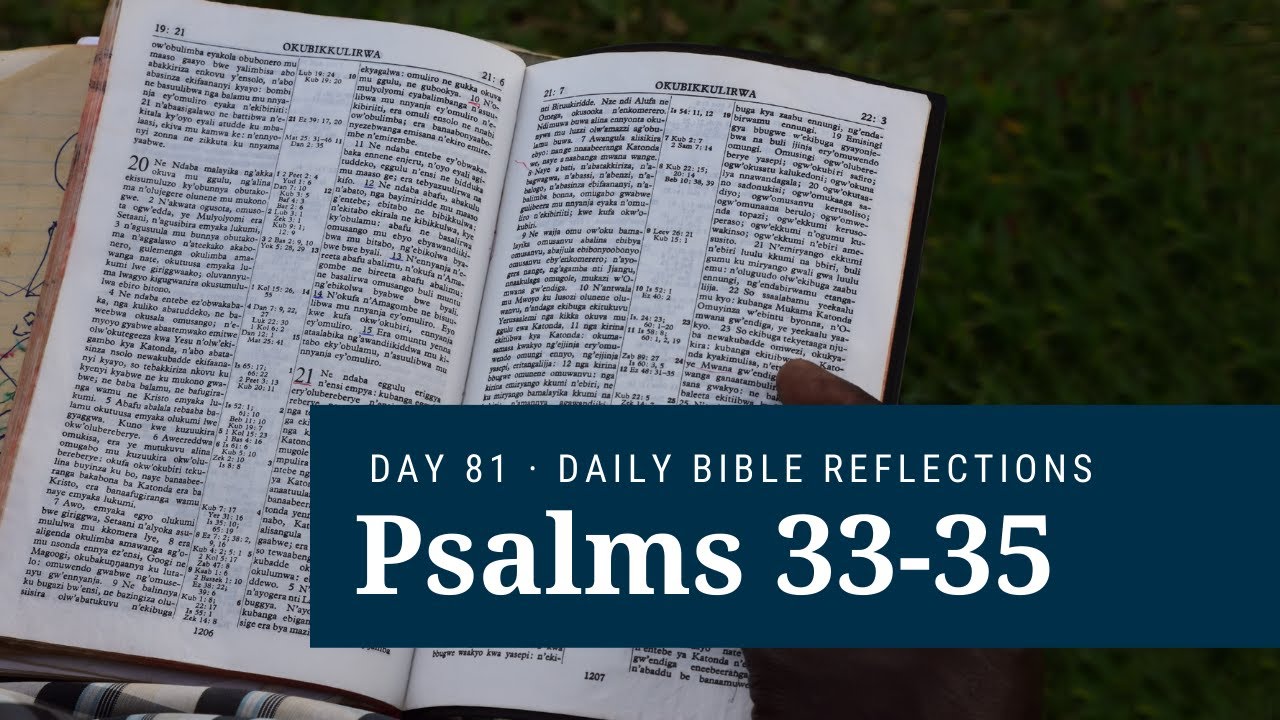 DAY 81 | Psalms 33-35 | The Bible in a Year - YouTube