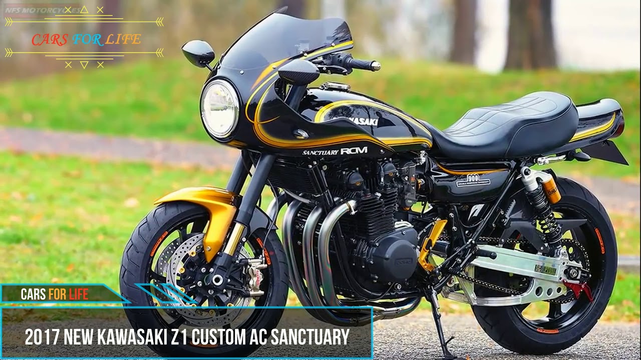 2017 New Kawasaki Z1 Custom AC Sanctuary | Cars For Life - YouTube