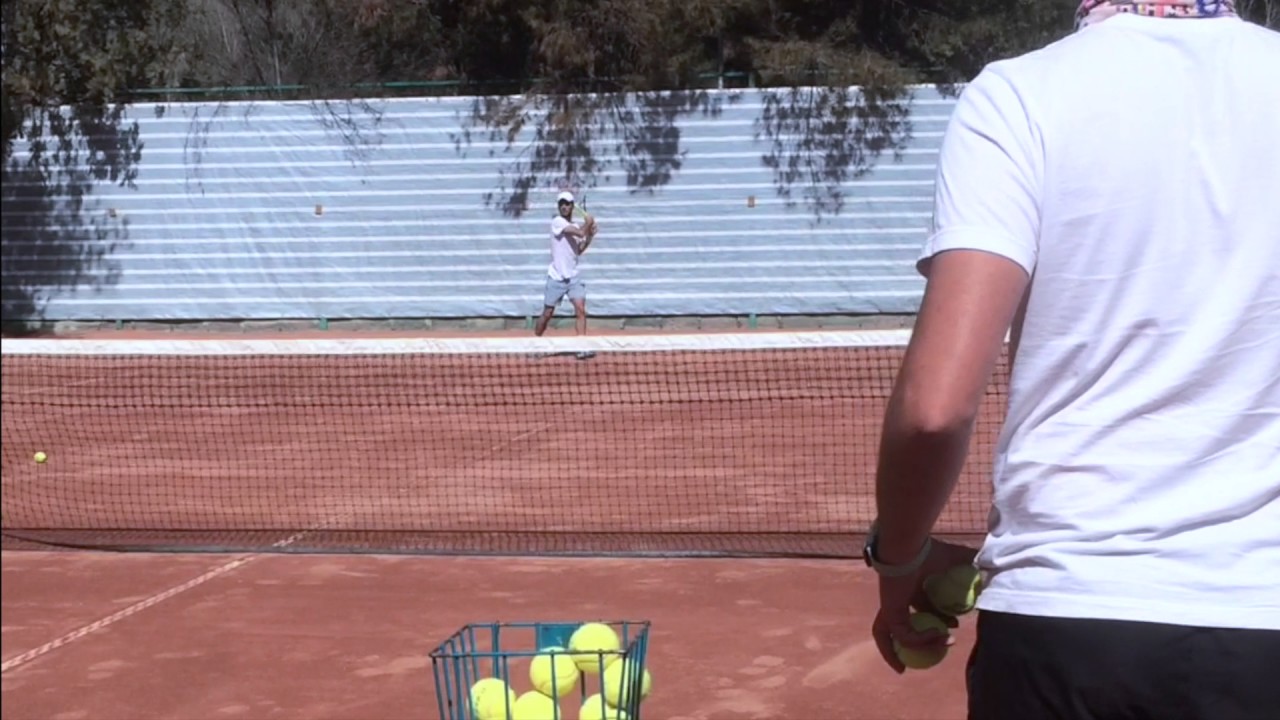 tennis training - YouTube