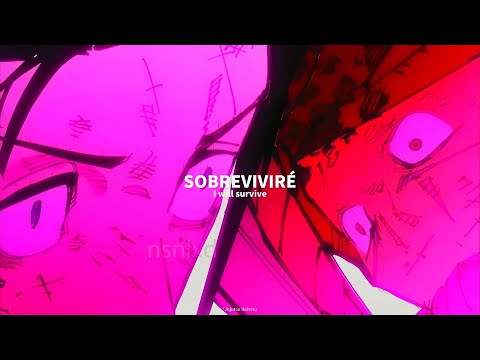 Demi Lovato - I will survive | Jujutsu Kaisen: Shinjuku Showdown Arc | Sub Español • English |『AMV』✩