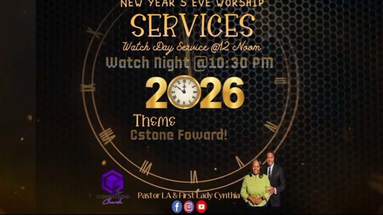 Cornerstone Baptist Church Watch Night Service - YouTube