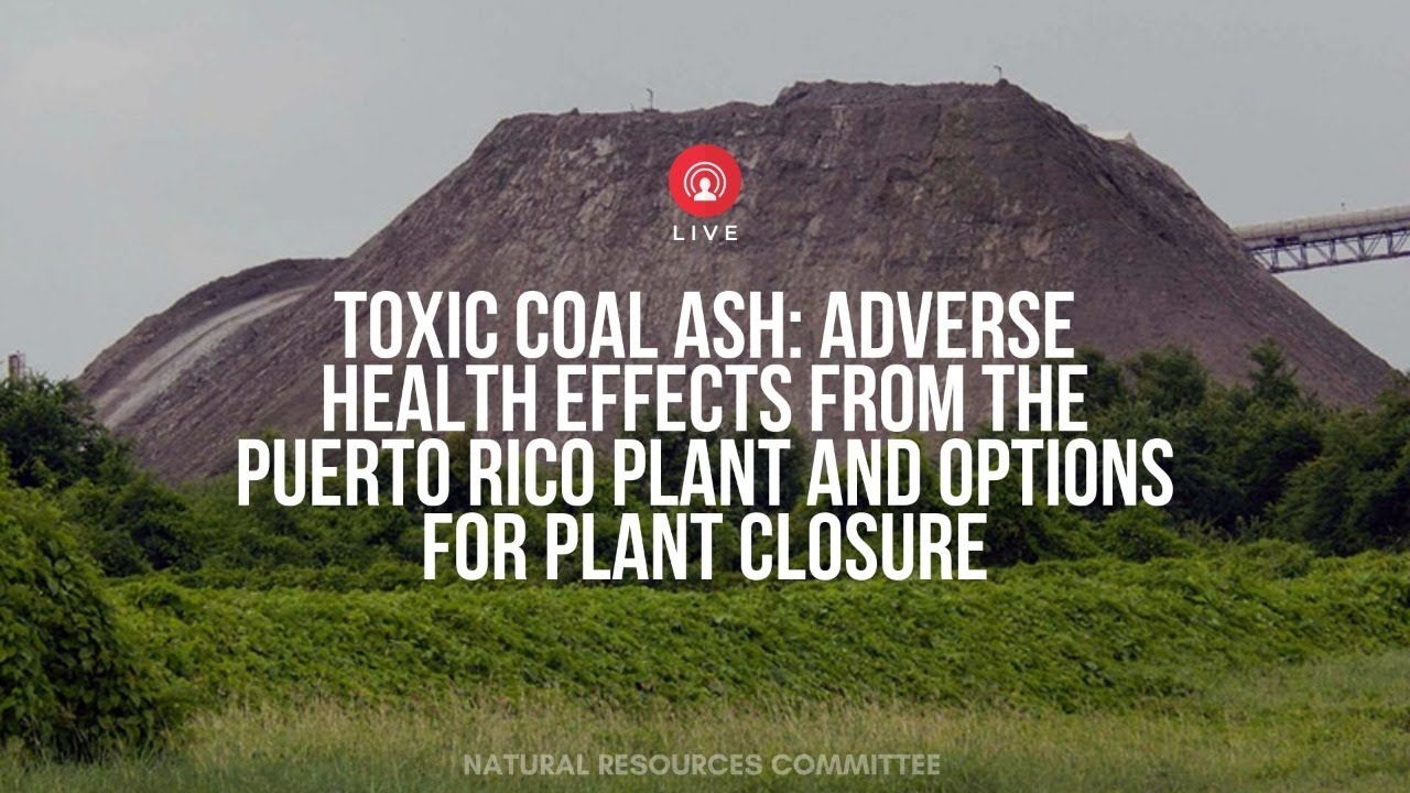 Toxic Coal Ash: Adverse Health Effects from the Puerto Rico Plant and ...
