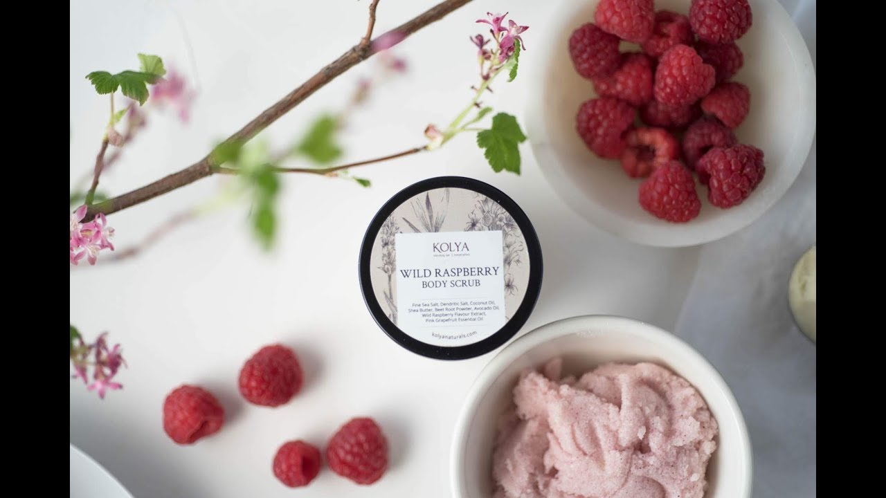 Wild Raspberry Body Scrub - YouTube