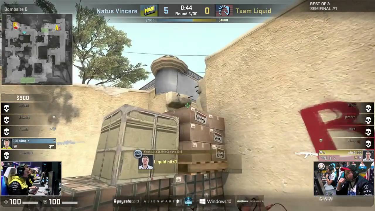 S1mple fake awp throw - YouTube