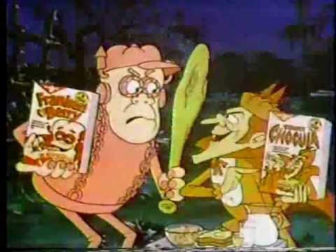 Count Chocula & Frankenberry Cereal 1978 Commercial - YouTube