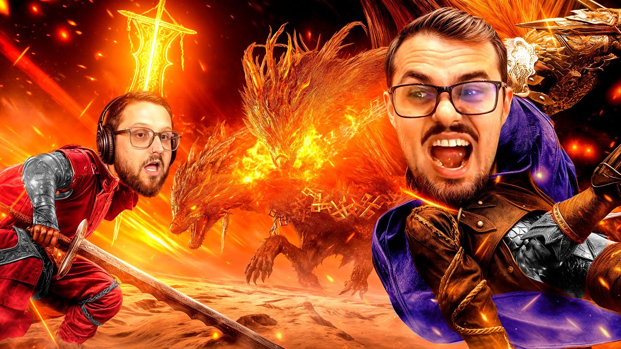 JOGUEI COM O TRIO MAIS COMPETENTE DOS AMIGOS - ELDEN RING NIGHTREIGN ...