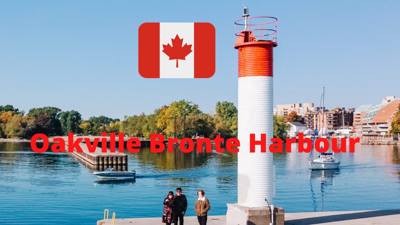 Walking Tour Oakville Bronte Harbour || Virtual Tour Oakville Harbour ...