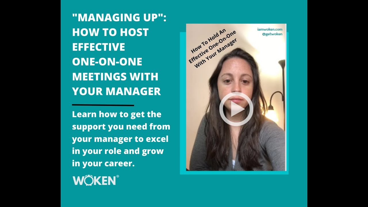 How To Hold An Effective One-On-One Meeting With Your Manager - YouTube