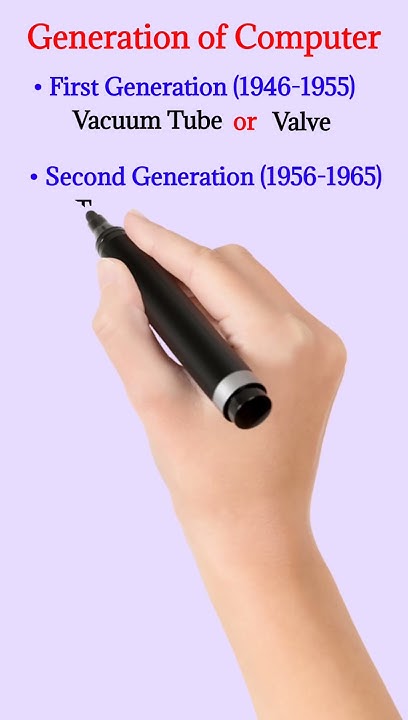 Generation of Computer #shorts #ytshorts #viralvideo #education #computertips #computer #short ...