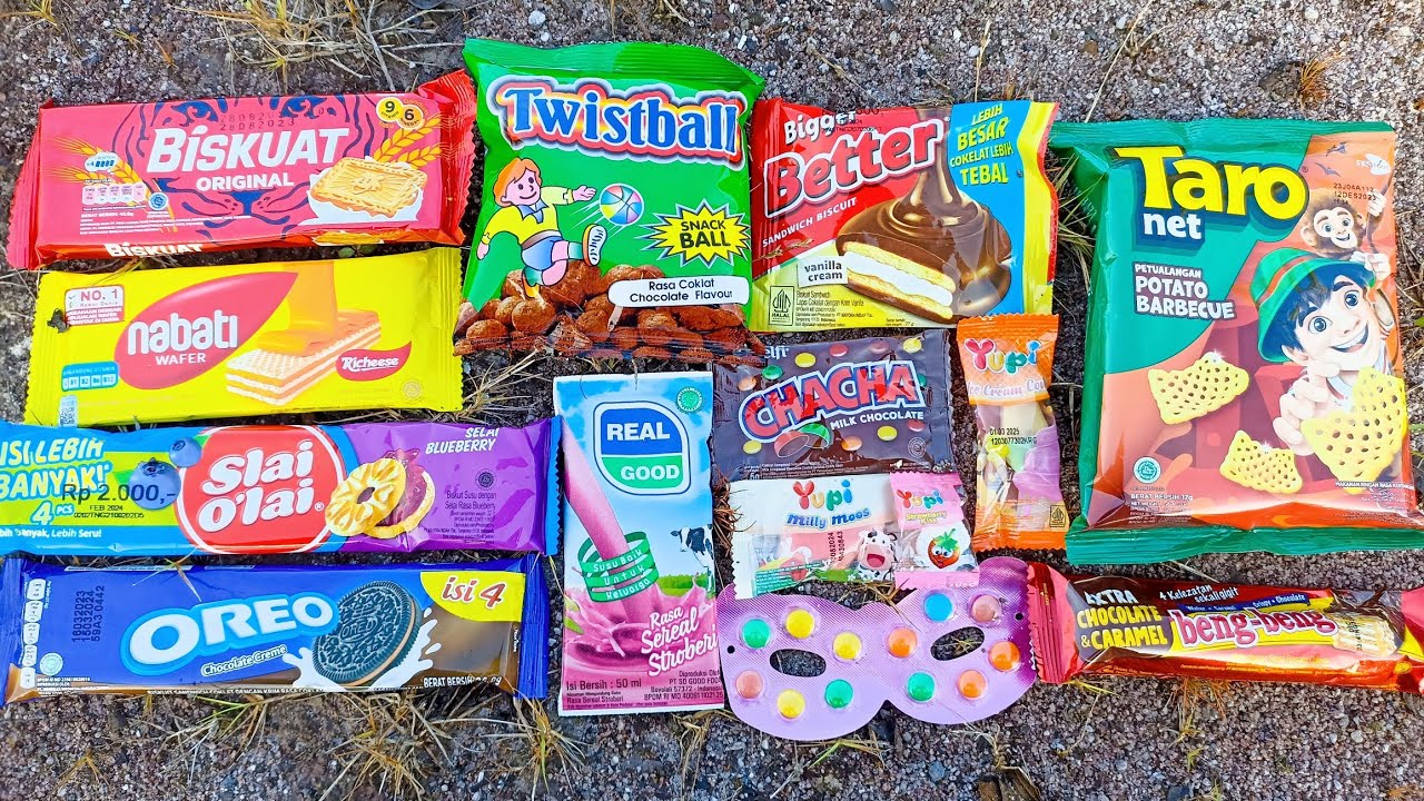 Hunting Jajan Oreo, Beng Beng, Permen Yupi, Taro, Susu Real Good ...