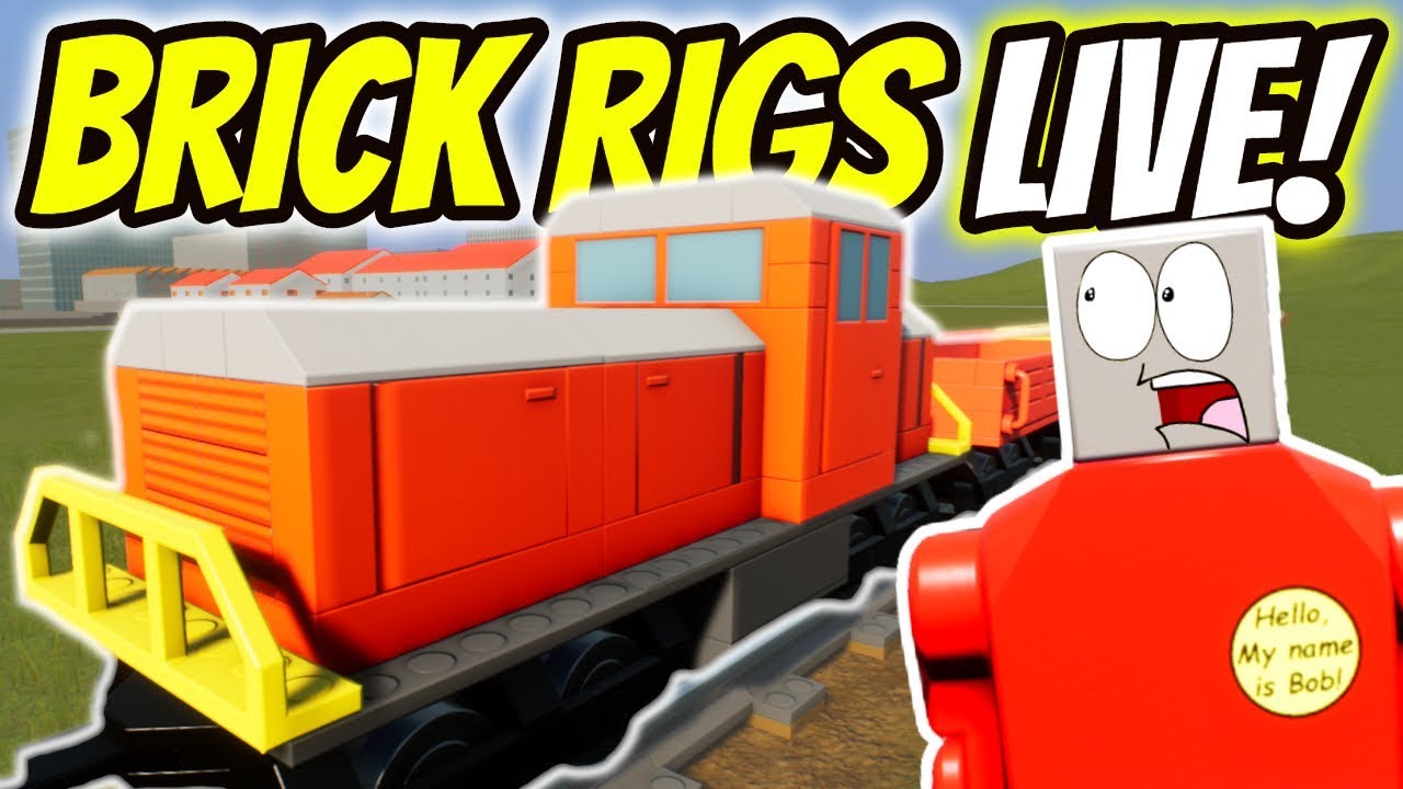 BRICK RIGS LIVE STREAM WITH FANS! 🔴 Live Brick Rigs Gameplay - YouTube