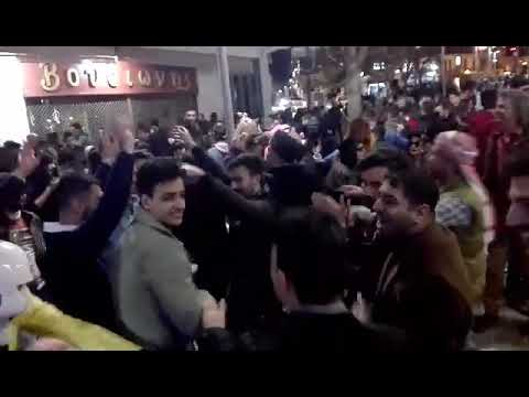 kozan.gr: Ιρακινοι πιλοτοι γλέντι Αποκρια Κοζανη - YouTube