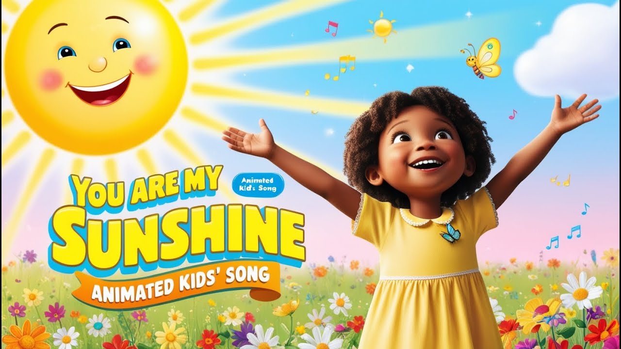 🌞 "You Are My Sunshine" - Heartwarming Kids' Song | Animated 3D Disney ...