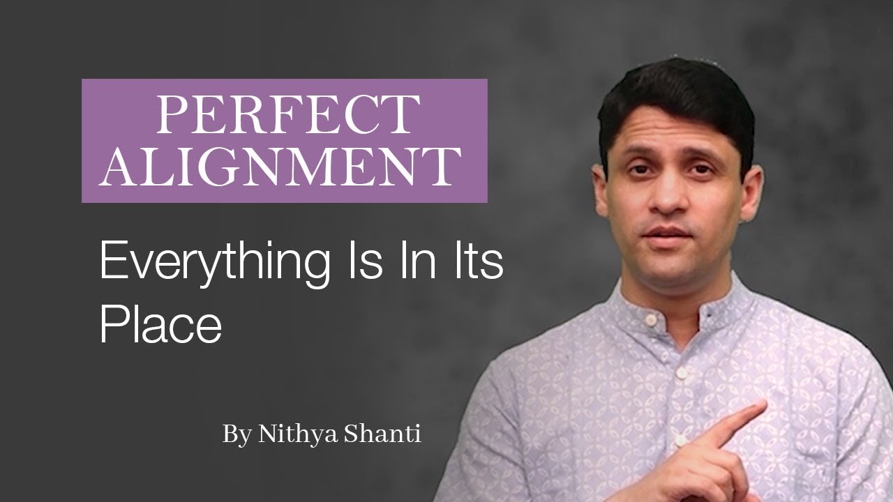Perfect Alignment | Everything Is In Its Place - YouTube