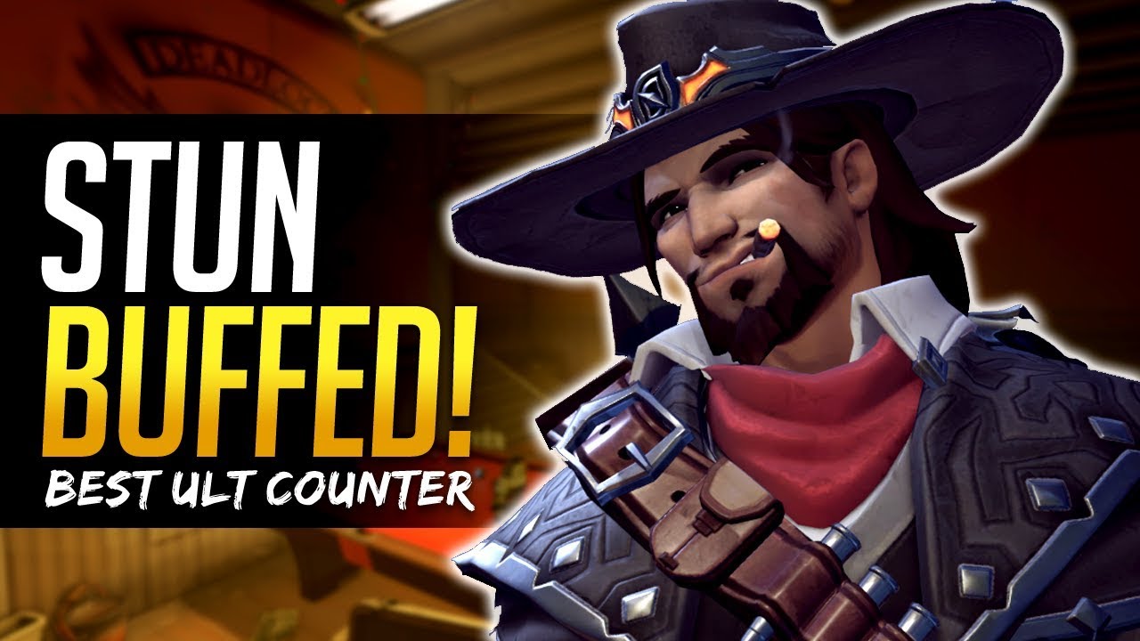 Overwatch MCCREE STUN BUFF - The best ultimate counter - YouTube