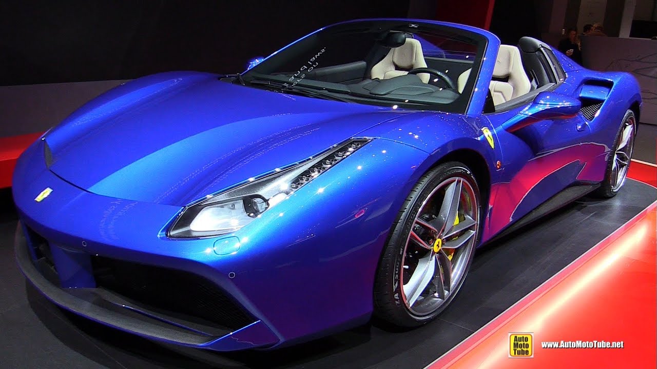 2018 Ferrari 488 Spider - Exterior and Interior Walkaround - 2018 ...