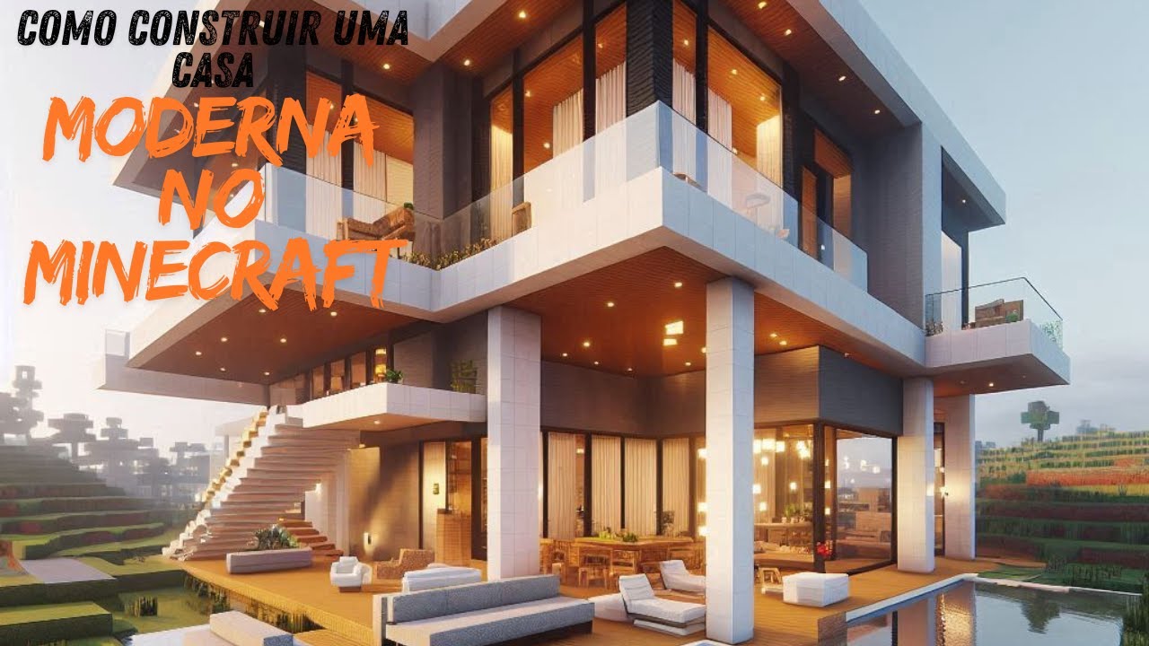 Como Construir uma Casa Moderna no Minecraft" - YouTube
