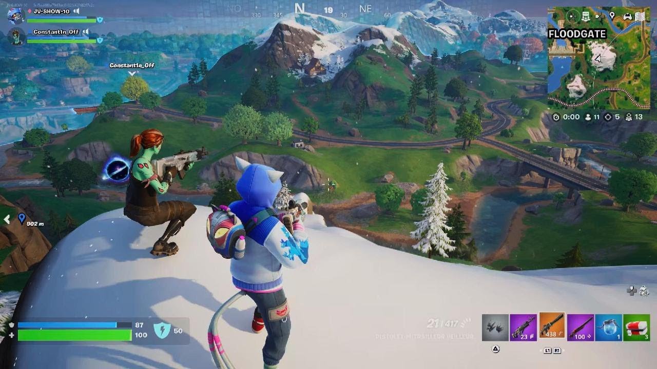 TOP 1 AVEC LE FRÉROT Constant1n_Off - FORTNITE - YouTube