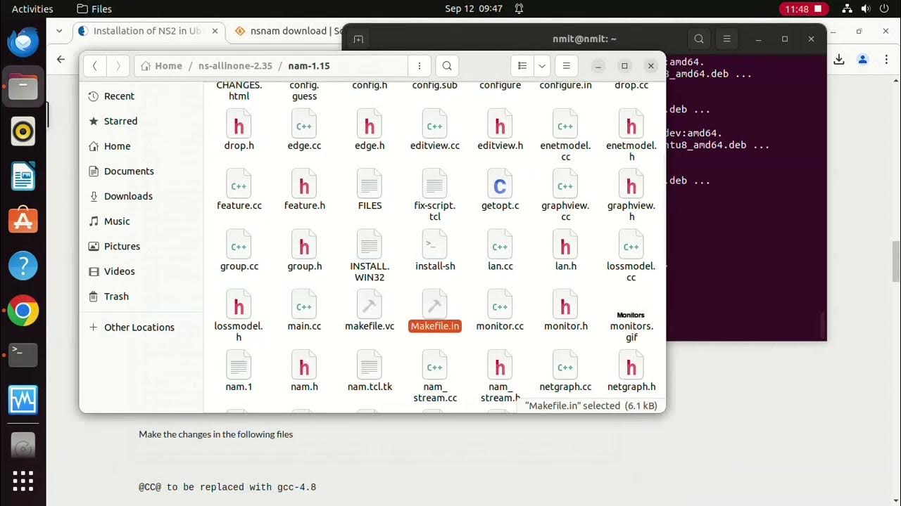ns2 installation on ubuntu 22 04 - YouTube