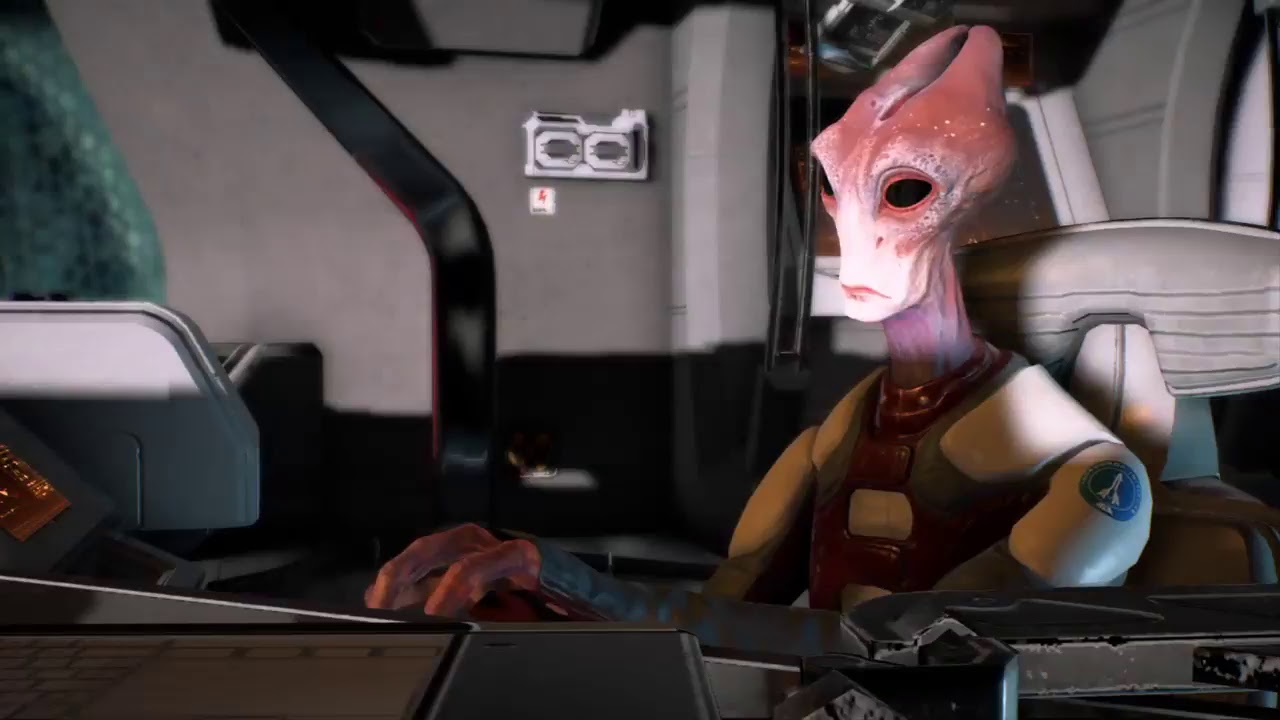 Mass Effect Andrômeda Zoe Ryder ao ViVo - YouTube