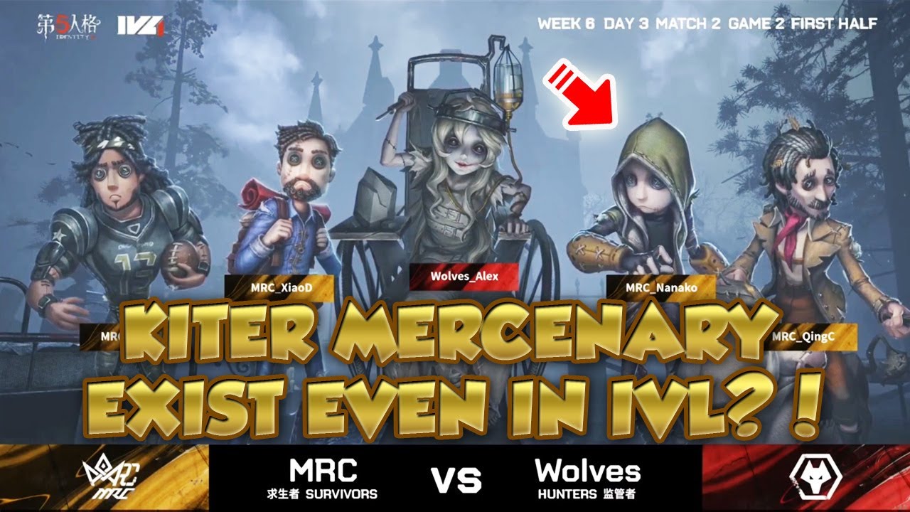 #6 Mercenary Kiting the Whole IVL Match?! Wolves vs MRC IVL 2021 ...