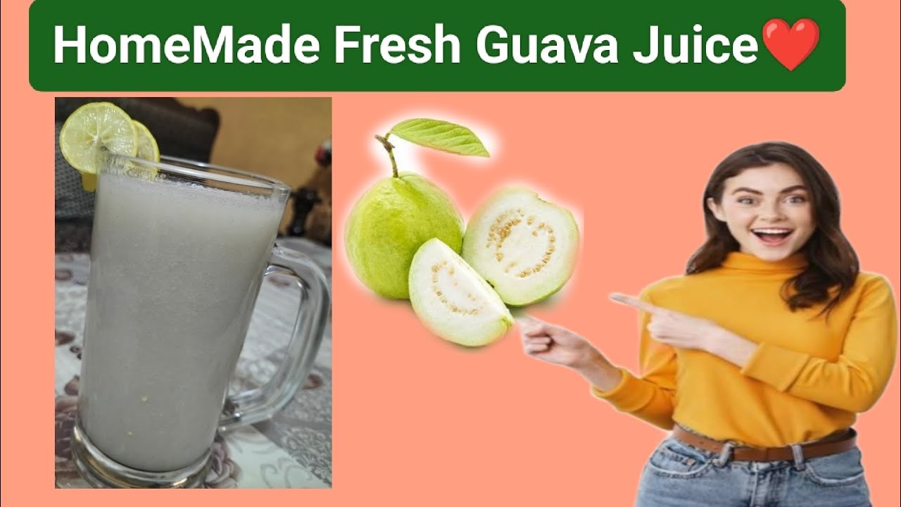 Healthy Tasty Guava Juice😋 Summer's Special|Homemade fresh juice ...