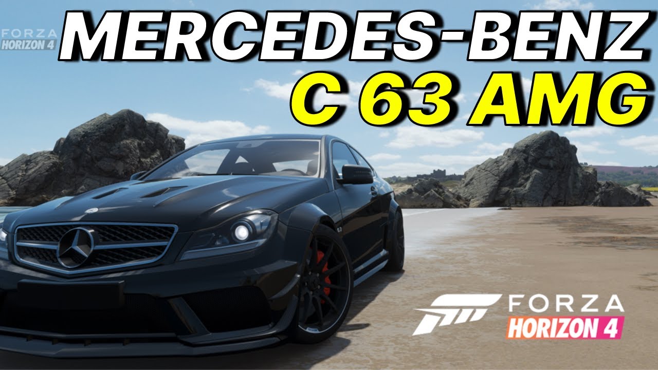MERCEDES - BENZ C63 AMG || Forza Horizon 4 - YouTube