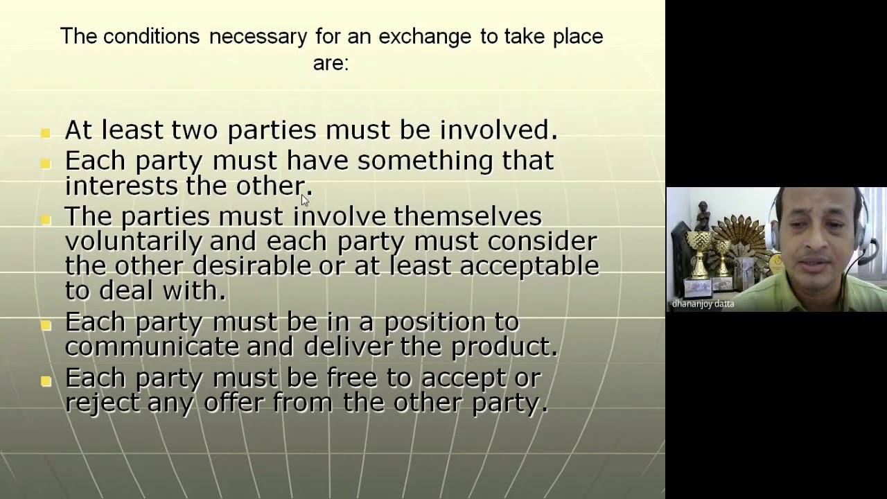 Definition of Marketing l Concept of Exchange l Evolution of Marketing ...