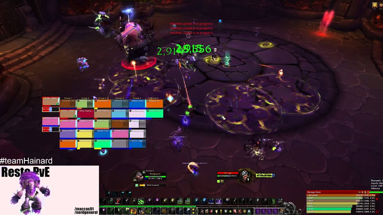 WoW WoD: How to Ko'ragh - Highmaul HC and Normal Boss Guide - Resto ...
