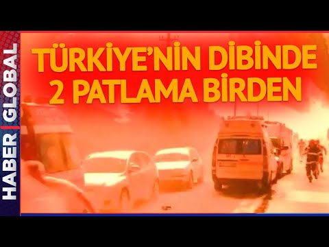 Türkiye'nin Dibinde 2 Patlama Birden, Ortalık Savaş Alanı Oldu! Gece Gündüze Döndü, Onlarca Yaralı