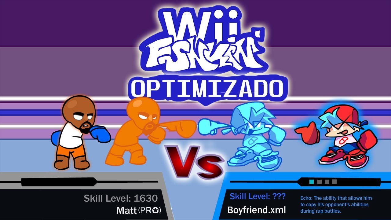 FNF Vs Matt Boxing Figh Optimizado para PC de 64 Bits Gama Baja - YouTube