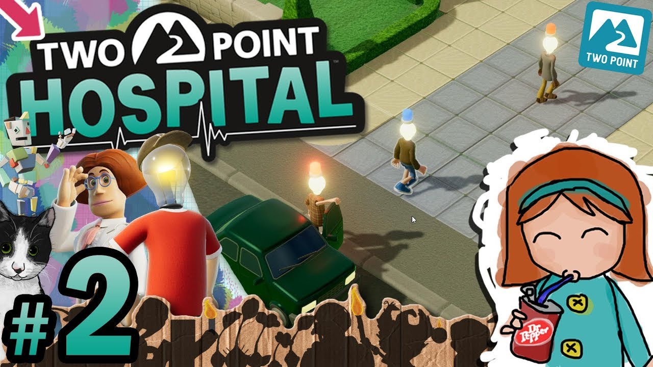 🚑 Two Point Hospital #2 - Lightheadedness! (Hogsport ⭐) - YouTube