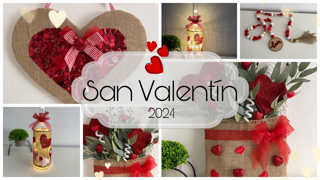 Manualidades para SAN VALENTÍN / Ideas para regalar o vender / DIY for san Valentín / San ...