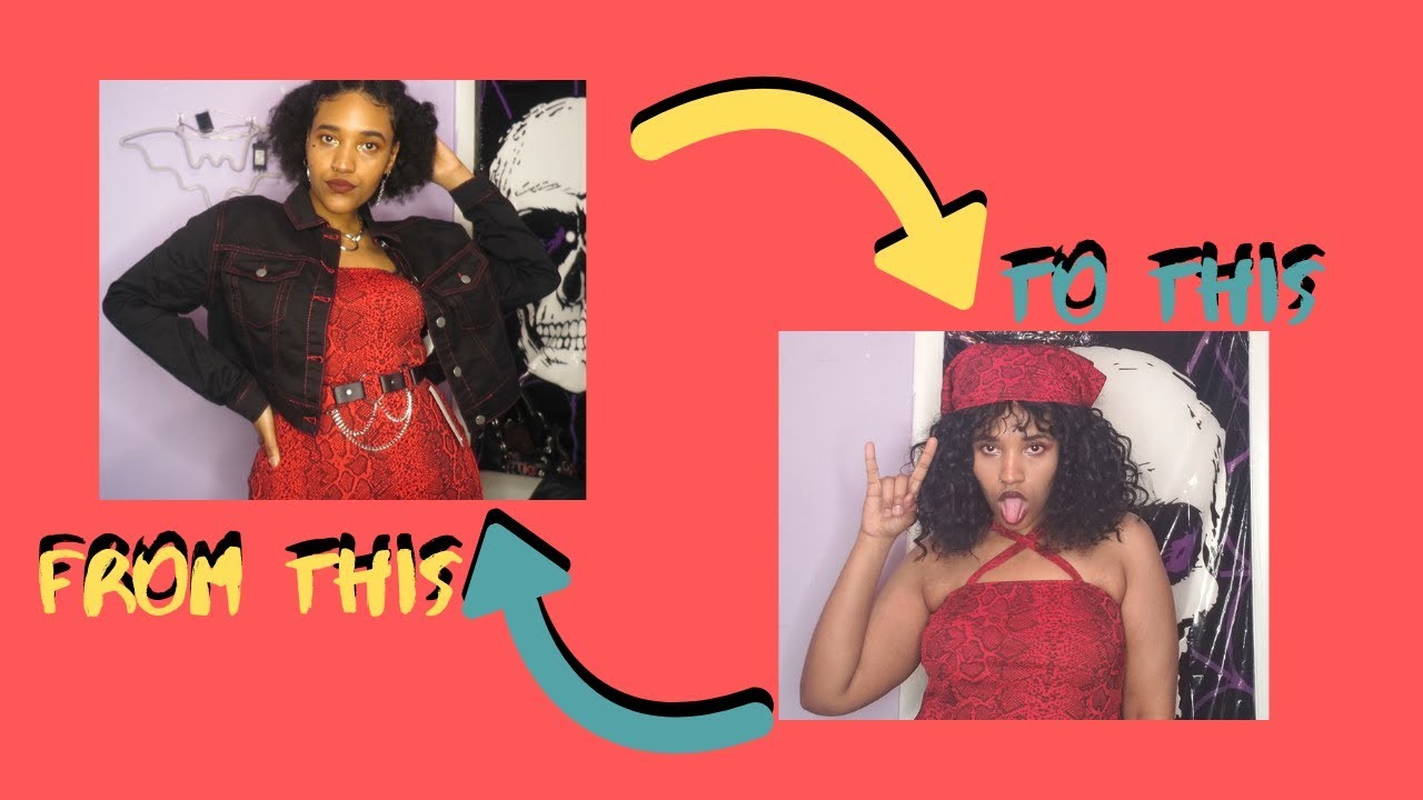 DIY CLOTHING UPCYCLE (Alternative clothing diys) - YouTube