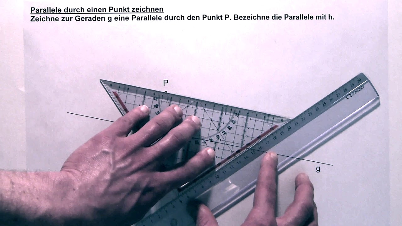 Tutorial: Parallele zeichnen - YouTube
