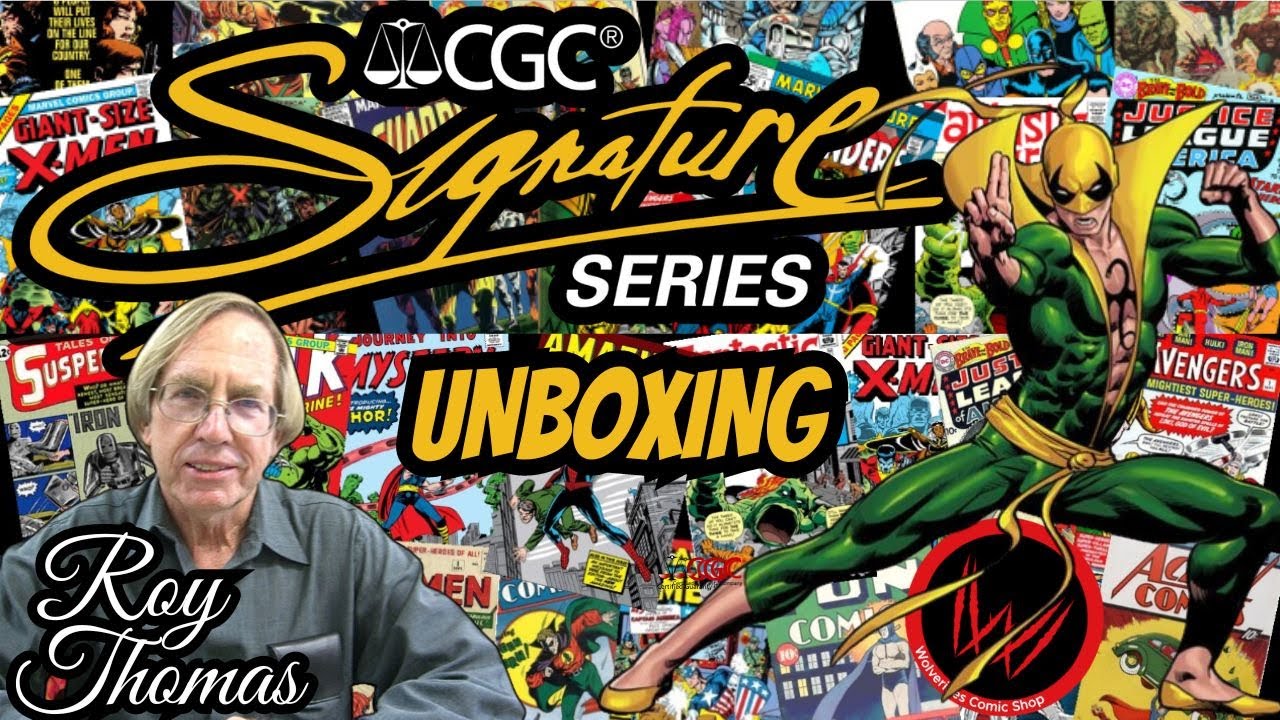 CGC Unboxing | Huge Comic Book Keys | Roy Thomas Signature Series - YouTube