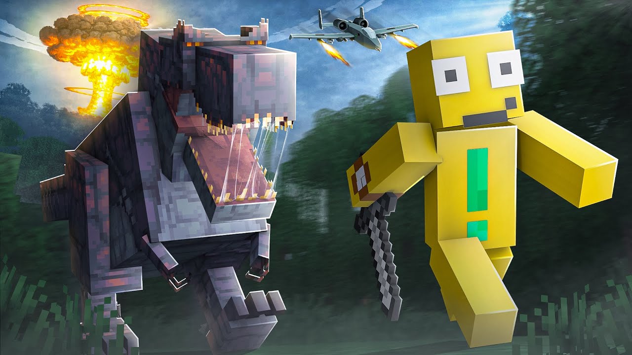 Rescuing Survivors on Jurassic World Rebirth Island | Minecraft - YouTube