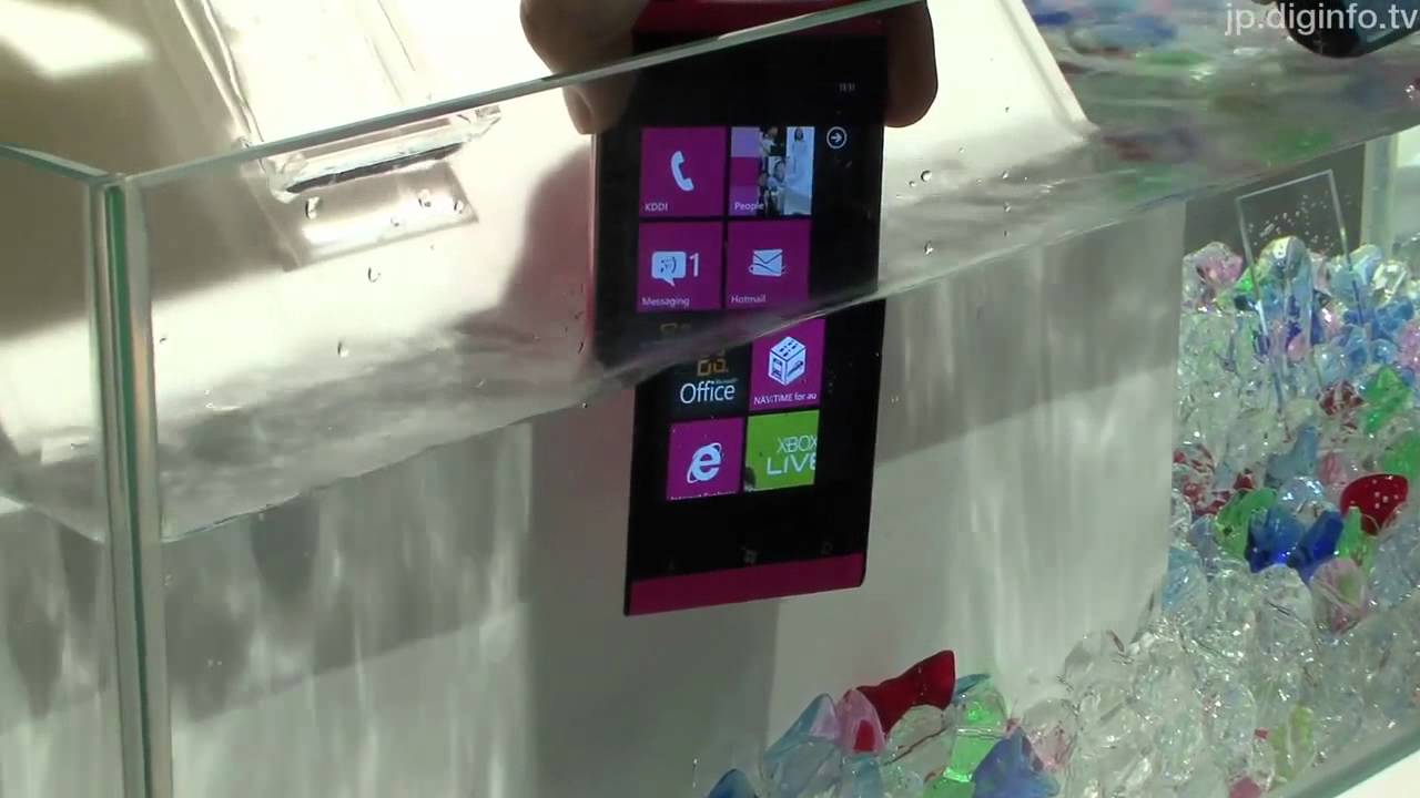 Fujitsu Toshiba IS12T - Windows Phone Mango - allsmartphone.it - YouTube