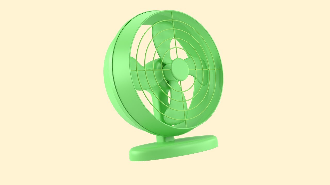 3D Fan modeling with MAYA - YouTube