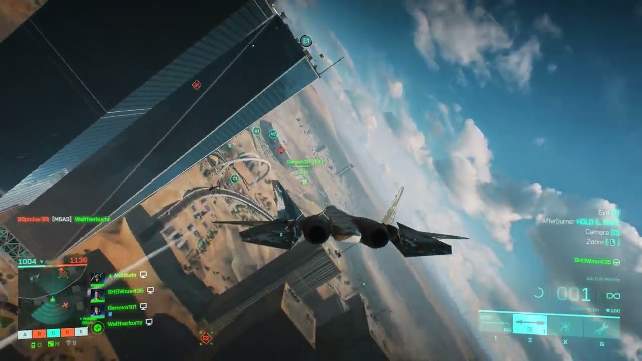 Battlefield 2042 Jet Gameplay no commentary ( Bad End 2 😎 ) - YouTube