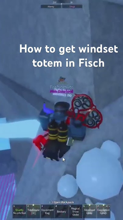 How to get windset totem in Fisch - YouTube
